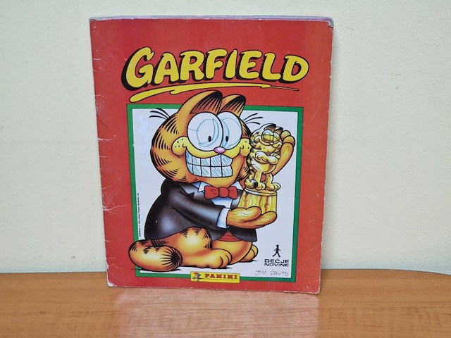 Album Garfield Panini Dečje Novine 1989 nedostaje 21