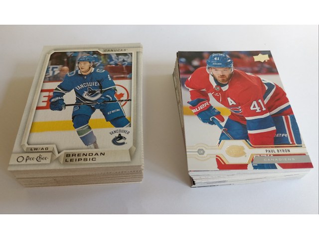 NHL Lot 89 različitih kartica