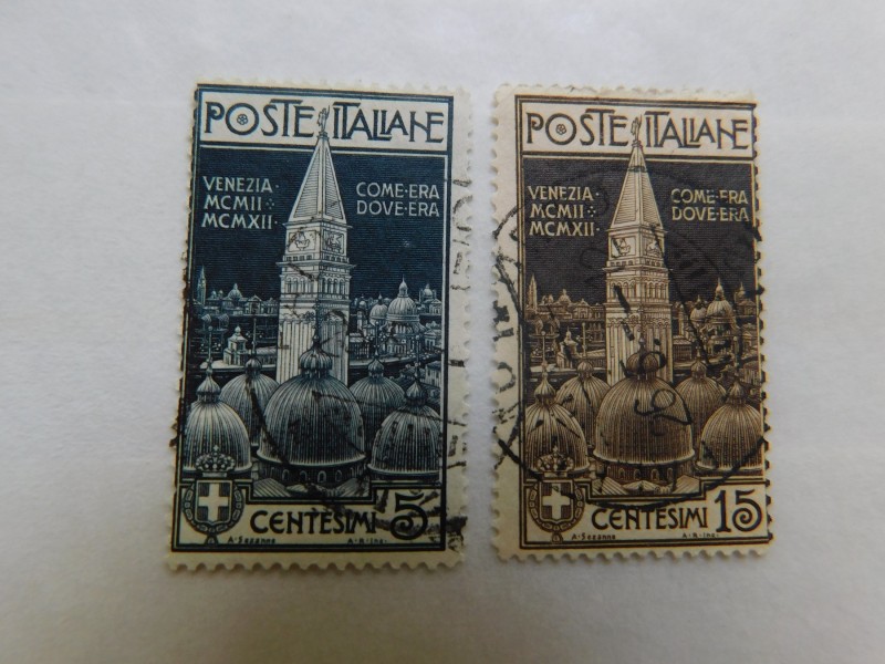 POSTE ITALIANE 1912 KOMPLET SERIJA