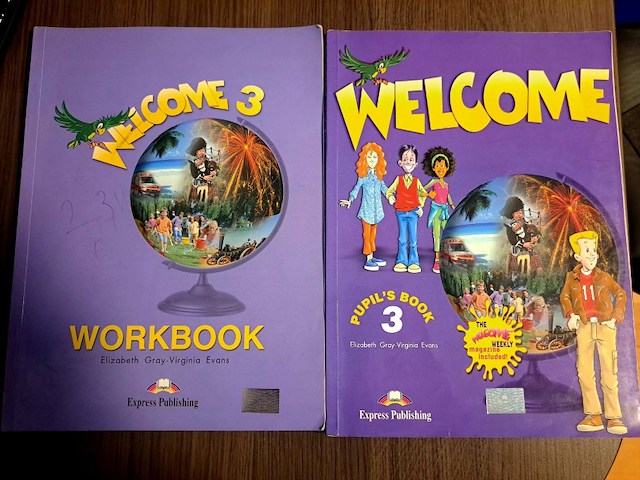 Welcome 3, knjige za učenje engleskog jezika