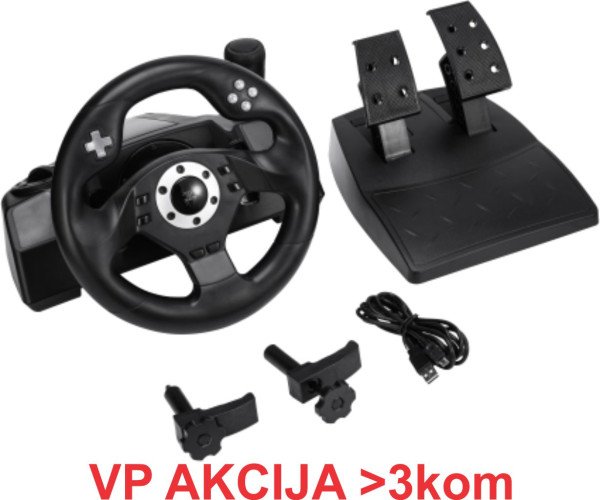 STR-M-40 **Gembird 7-in-1 RACEMASTER racing wheel (PC/PS3/PS4/XBOX360/XBOXONE/SWITCH/ANDROID)(5599)