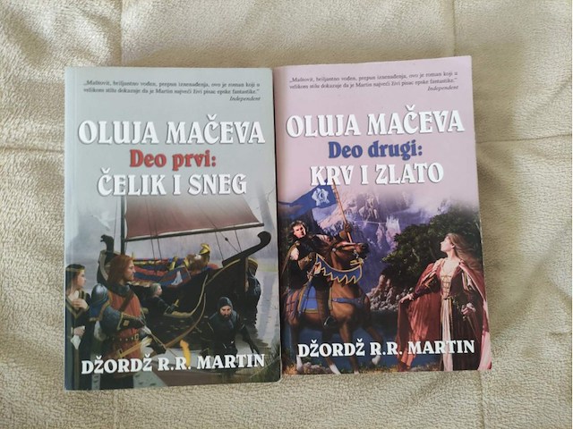 Oluja mačeva 1-2,Džordž R.R. Martin