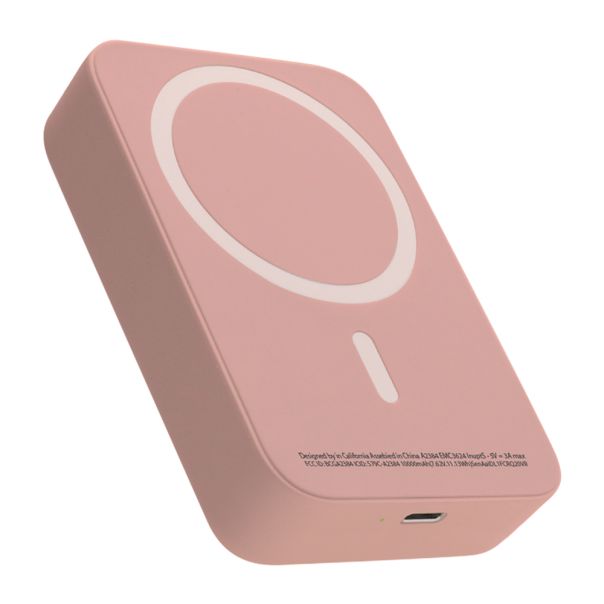 Power bank MagSafe 15W 10000 mAh, roze