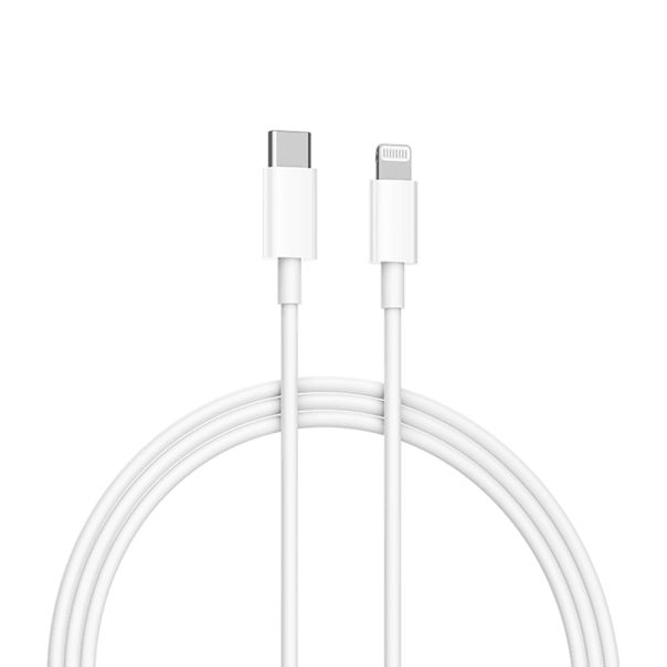 XIAOMI USB data kabl Type-C na Lightning, 1m, bela