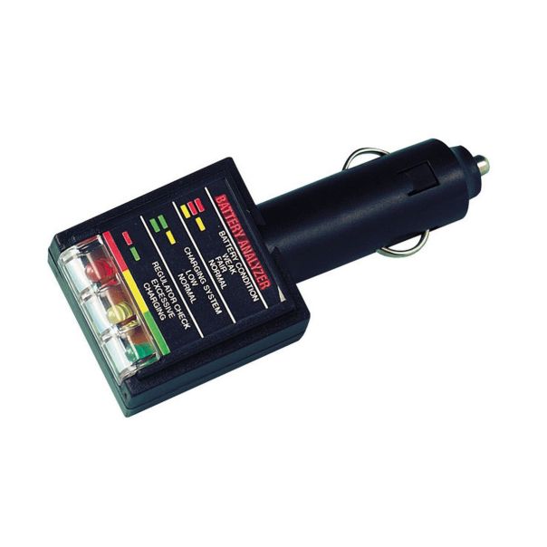 LAMPA ACCESSORIES Akumulator-alternator tester led