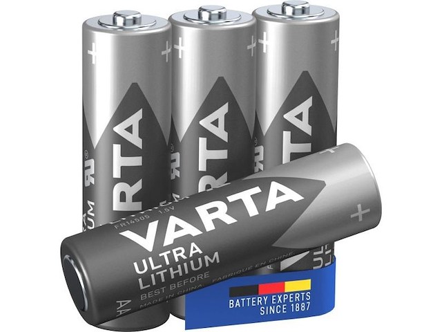 VARTA AA 1.5V ULTIMATE LITHIUM LITIJUM BATERIJA