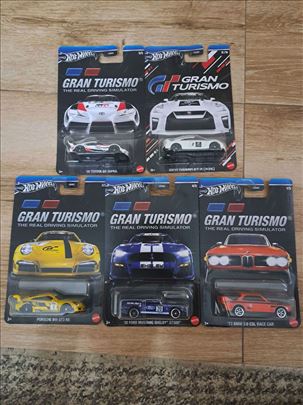 Hot Wheels Gran Turismo Set