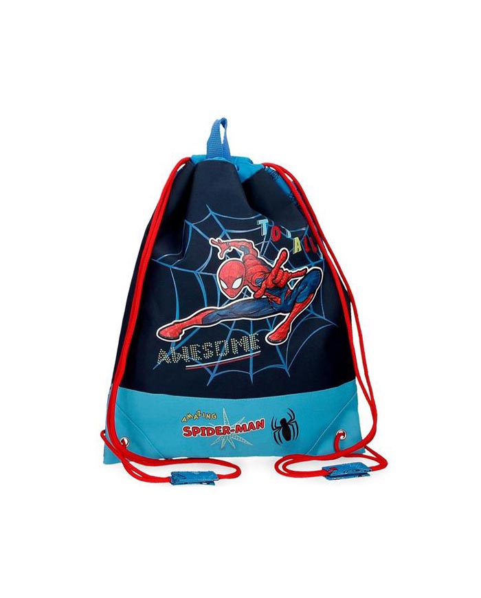 RANAC GYM BAG SPIDERMAN TOTALLY AWESOME BLUE Marvel