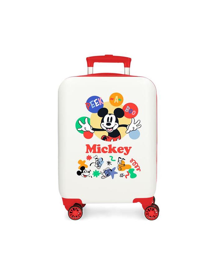 KOFER MICKEY PEEK A BOO WHITE TROLLEY Disney