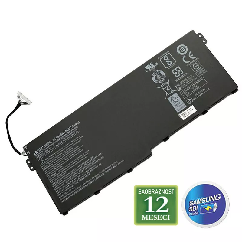 Baterija za laptop ACER Aspire Nitro V17 VN7-793G / AC16A8N 15.2V 69Wh