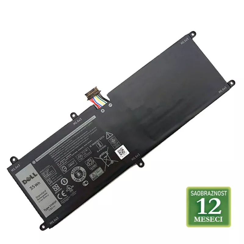 Baterija za laptop DELL Latitude 11 5175 D5175 / VHR5P 7.6V 35Wh / 4600mAh