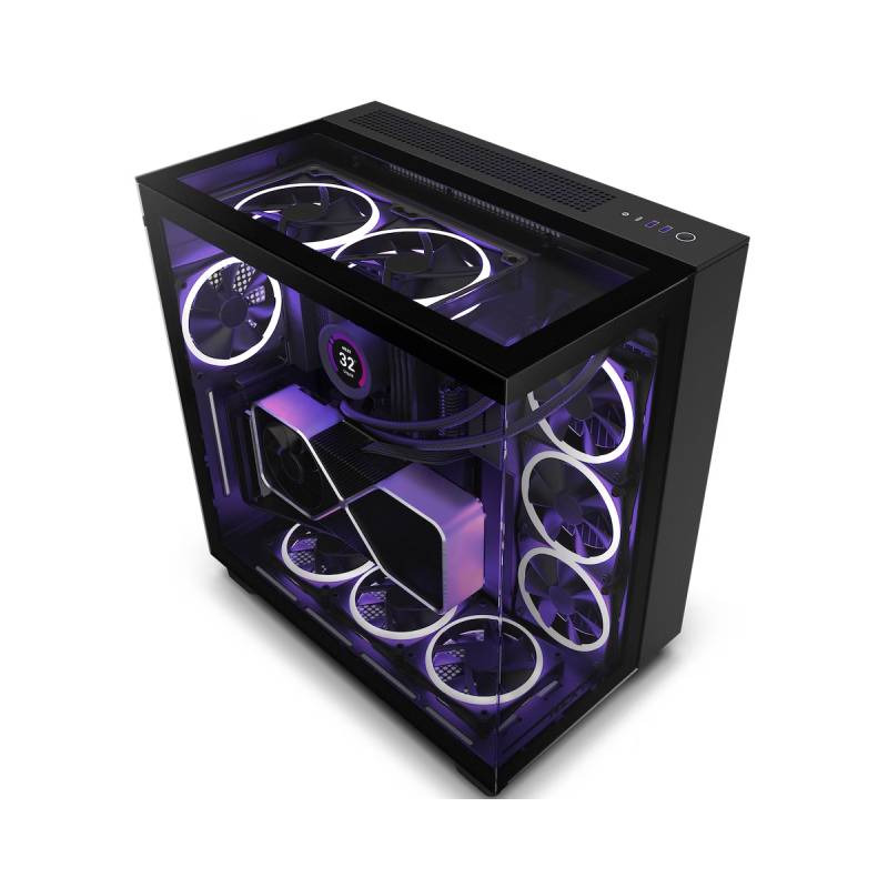 NZXT H9 Elite Gaming kućište (CM-H91EB-01) crno