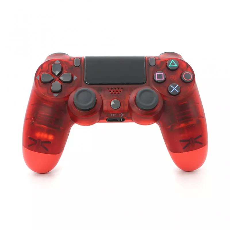 Joypad Dual Shock WIFI za PS4 crveni transparent