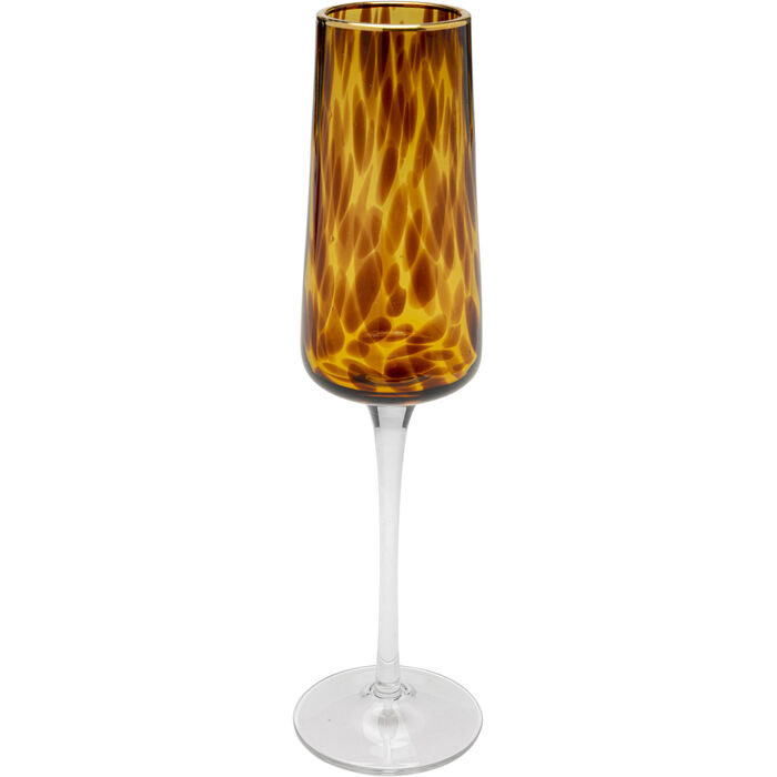 Champagne Glass Caramel