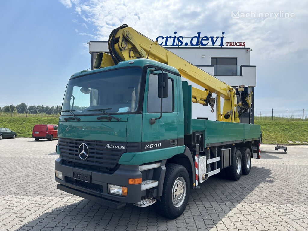 Mercedes-Benz 2640 6x4 Montagekran Heila Seilwinde 29 m pokretna dizalica