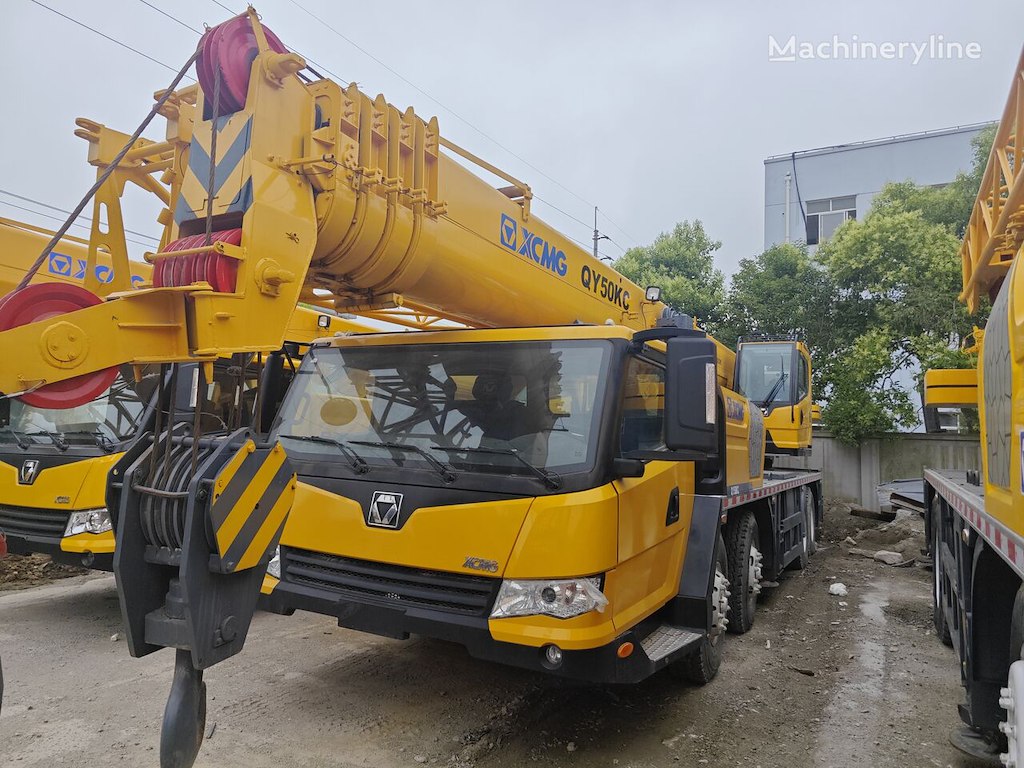 XCMG qy50kc used 50t truck crane pokretna dizalica