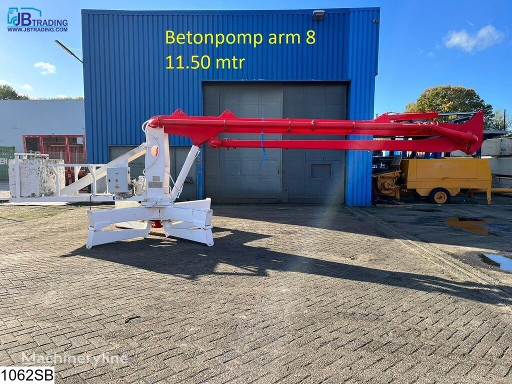 HMT 12M Cicmat, Concrete Pump Arm strela za postavljanje betona