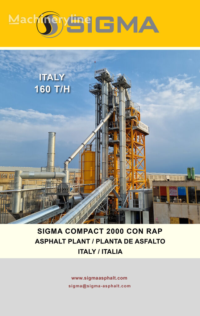 Nova SIGMA ASPHALT PLANTS COMPACT 2000 asfaltna baza