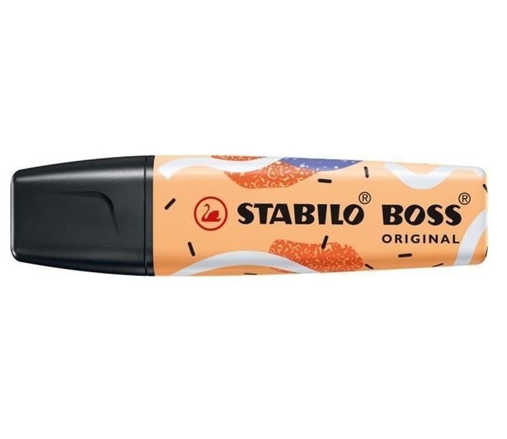 Signir STABILO BOSS ORIGINAL – Ju Schnee -Svetlo oranž