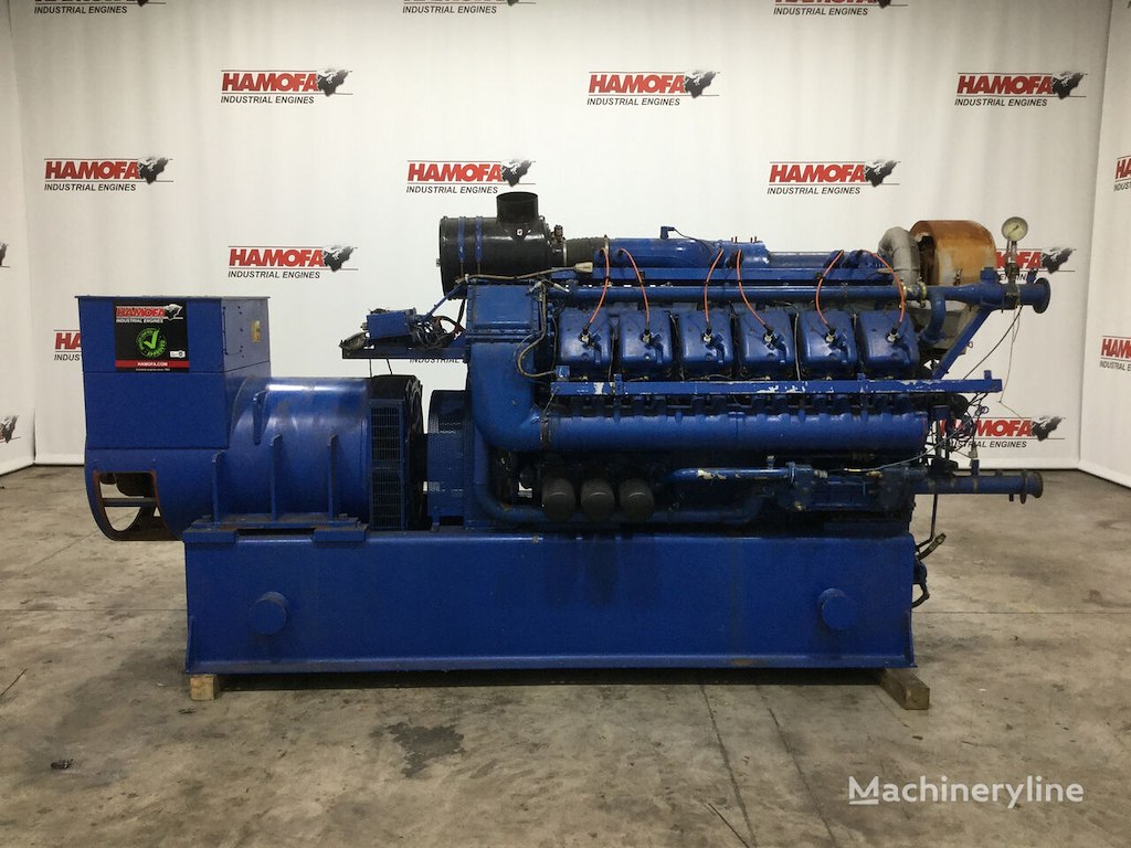 MWM TBG620V12 GENERATOR 738KVA USED gasni generator