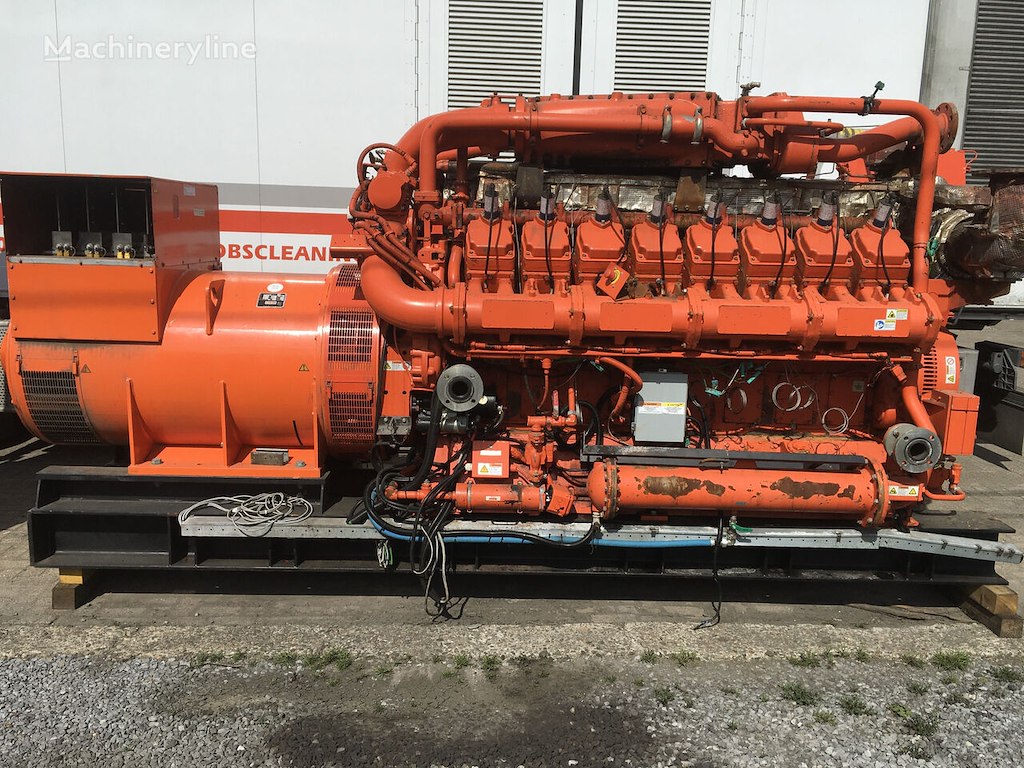 WAUKESHA 16V150LTD GENERATOR 1650KVA USED gasni generator