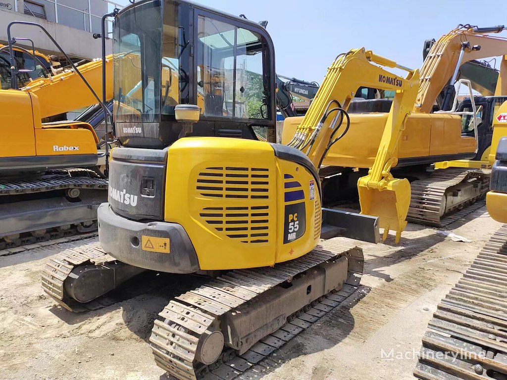 Komatsu PC55MR mini bager