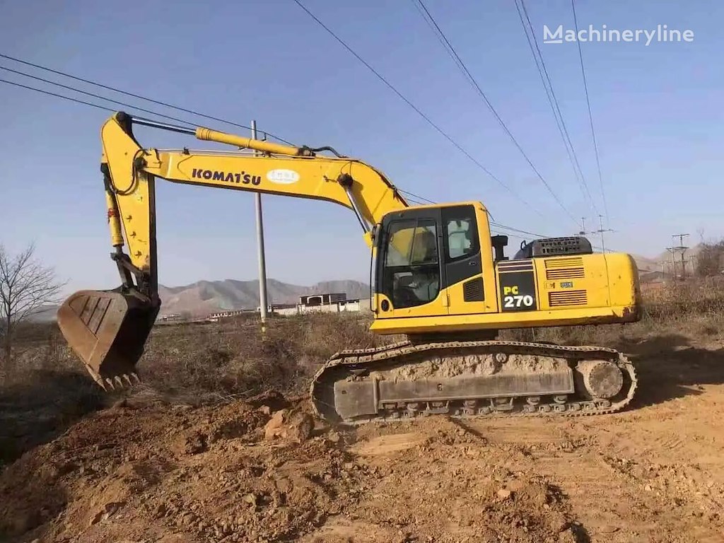 Komatsu PC270 bager guseničar