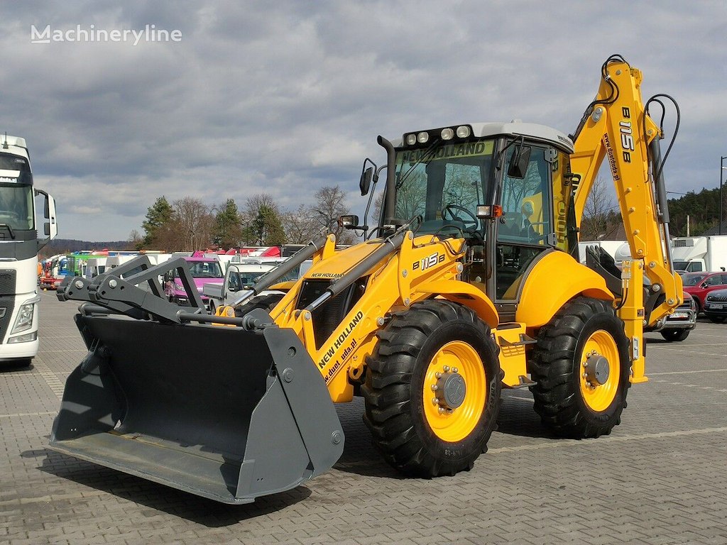 New Holland B115B Bez Luzów w pełni Sprawna Unikat Stan !!!! bager-utovarivač