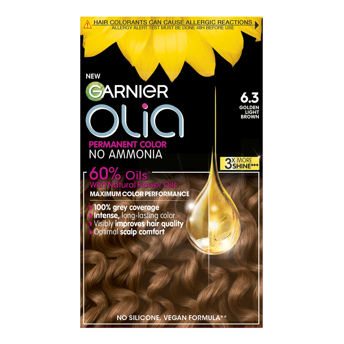 GARNIER OLIA BOJA ZA KOSU 6.3 ZLATNO SVETLO SMEĐA