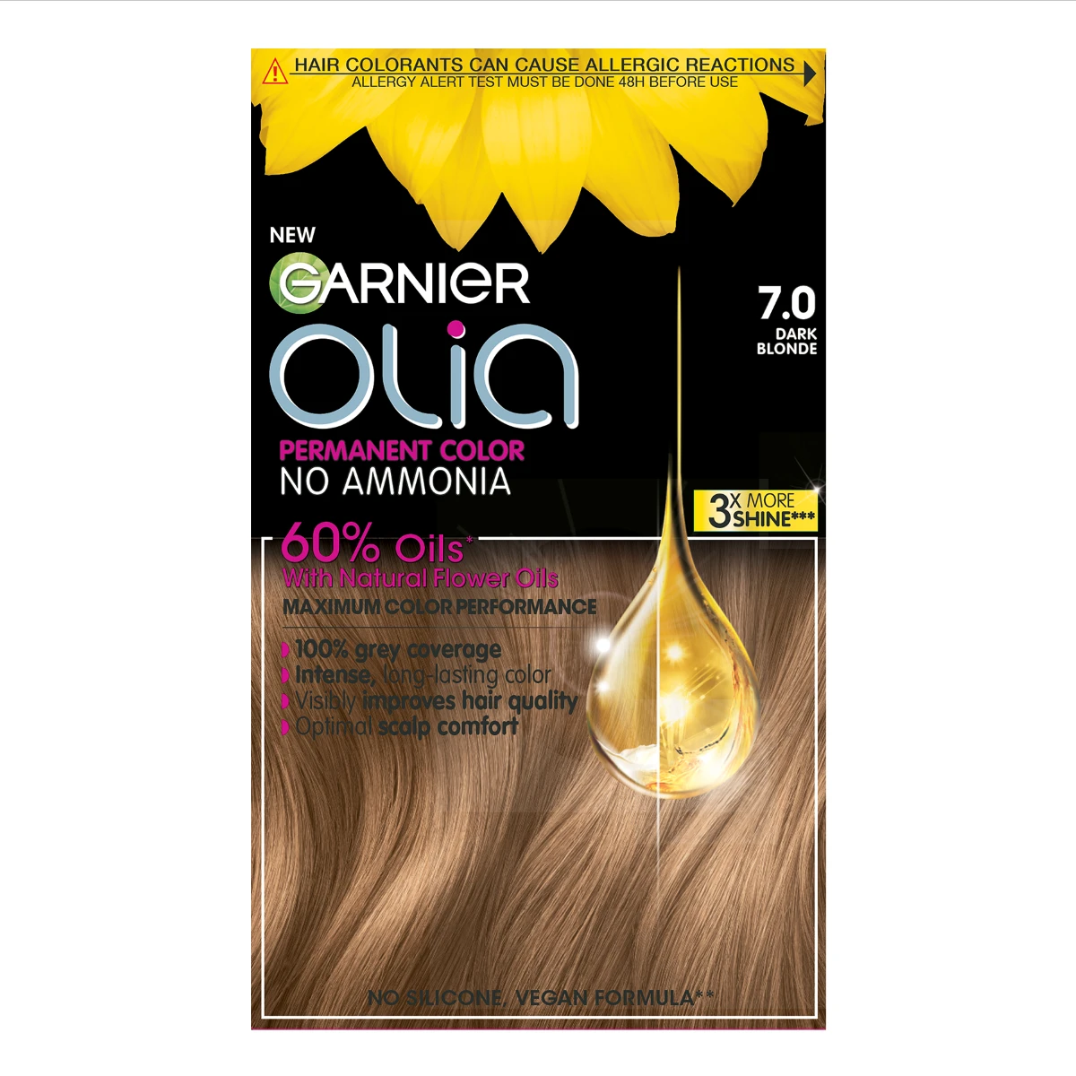 GARNIER OLIA BOJA ZA KOSU 7.0 TAMNO PLAVA