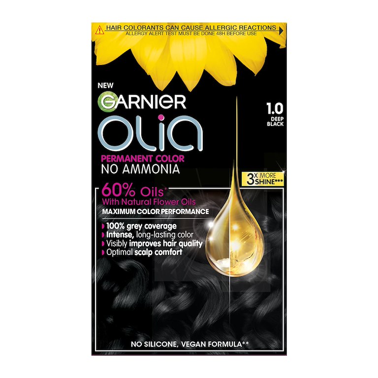 GARNIER OLIA BOJA ZA KOSU 1.0 INTENZIVNO CRNA