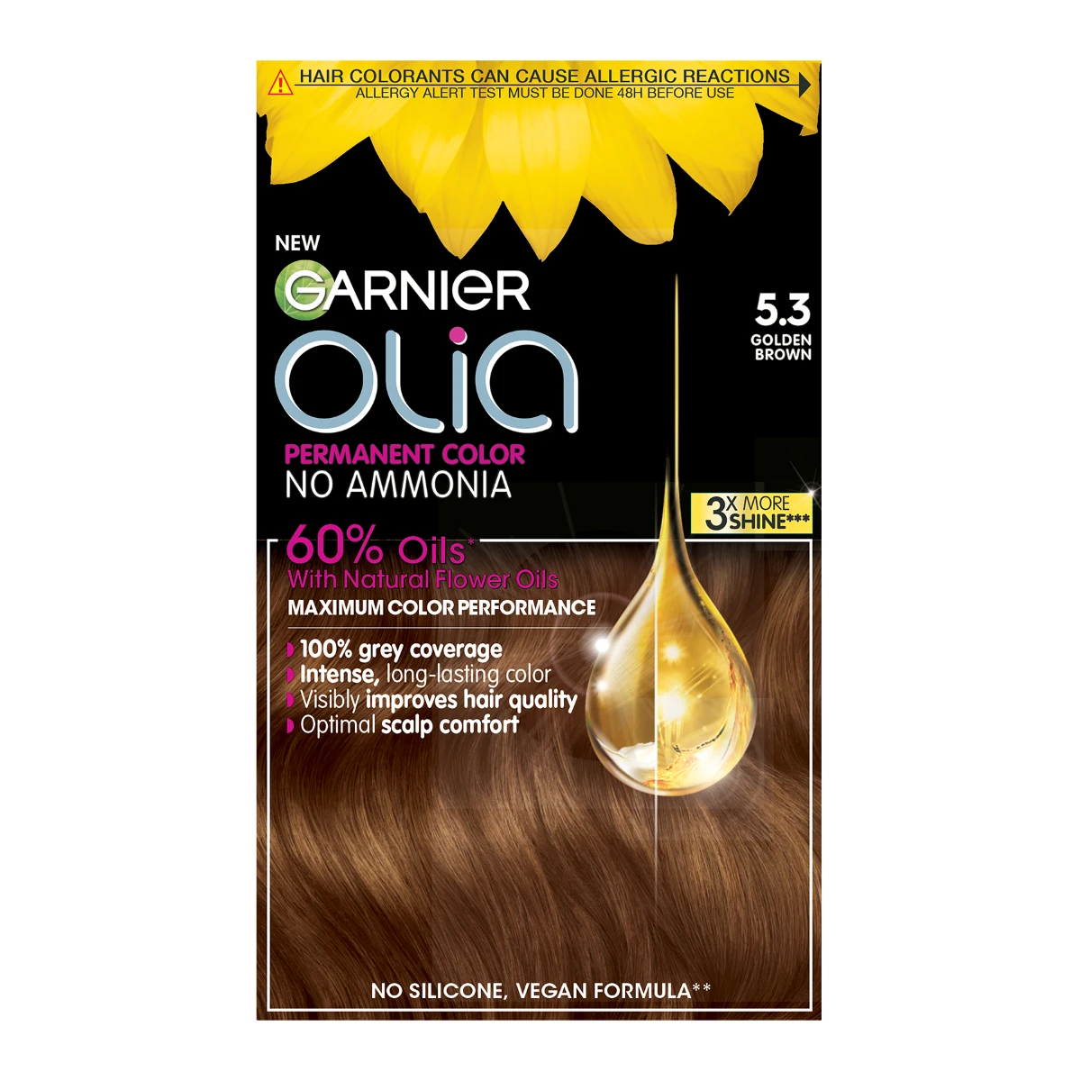 GARNIER OLIA BOJA ZA KOSU 5.3 ZLATNO SMEĐA