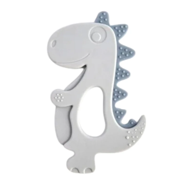 Kikka Boo glodalica za bebe Dinosaur, Blue