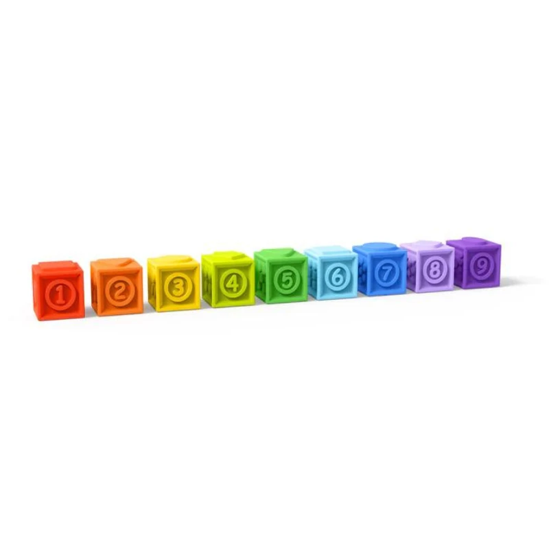 Kids II Bright Starts Kaleido Cubes igračka za kupanje, Kocka