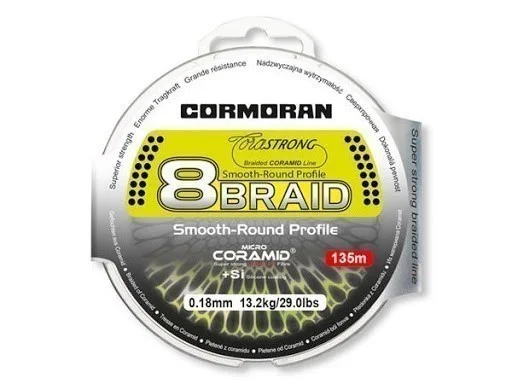 CORMORAN CORASTRONG 8-BRAID 0.20MM 15.1KG 135M