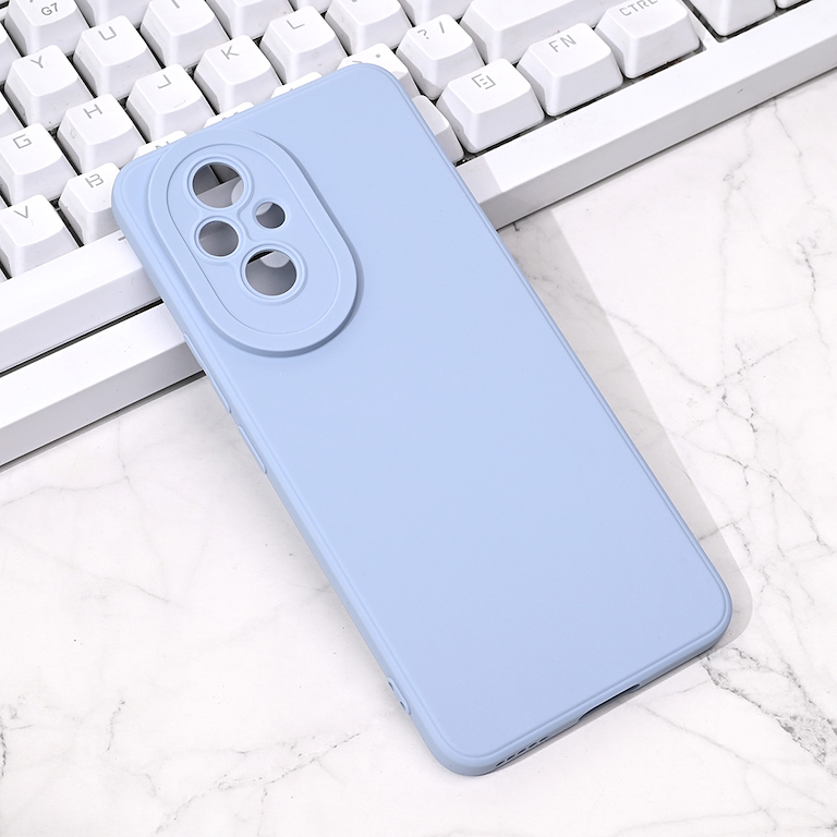 Maska(futrola) Silikon Pro Camera za Honor 200 svetlo plava