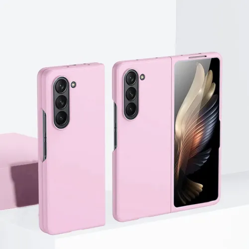 Futrola - maska Elegant Fold za Samsung Galaxy Z Fold 6 svetlo roze