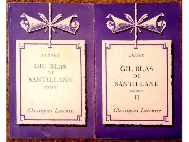 Lesage - Histoire de Gil Blas de Santillane l-ll