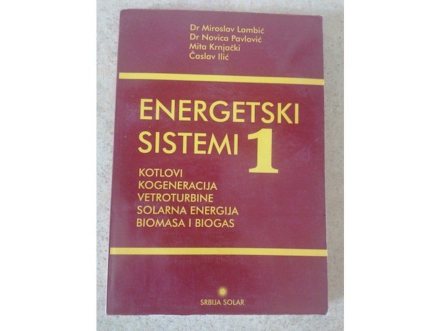 Energetski sistemi 1 Lambić