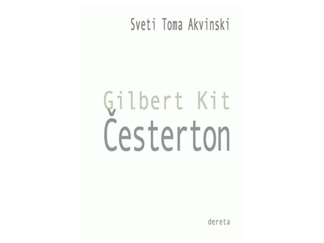 Sveti Toma Akvinski - Gilbert Kit Česterton