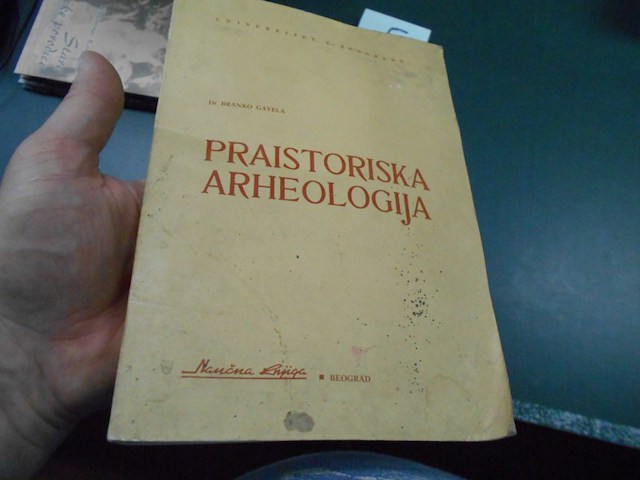 Dr Barnko Gavela-Praistoriska arheologija