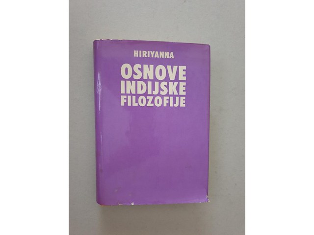 Osnove indijske filozofije - Mysore Hiriyanna