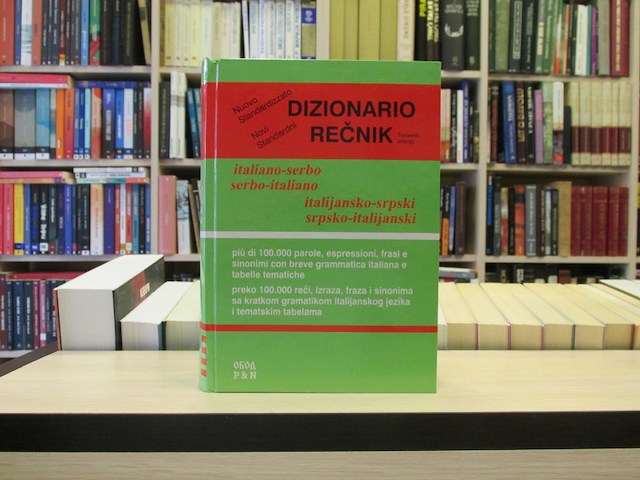 STANDARDNI REČNIK ITALIJANSKO-SRPSKI SRPSKO-ITALIJANSKI