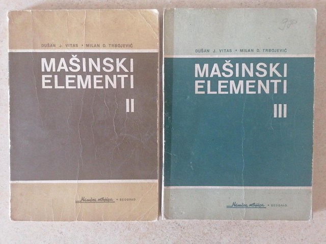 Mašinski elementi 2-3 Vitas-Trbojević