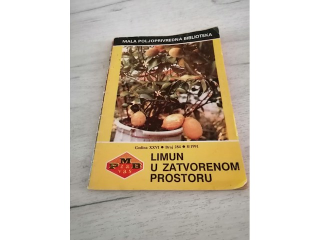 MPB br.284 - Limun u zatvorenom prostoru