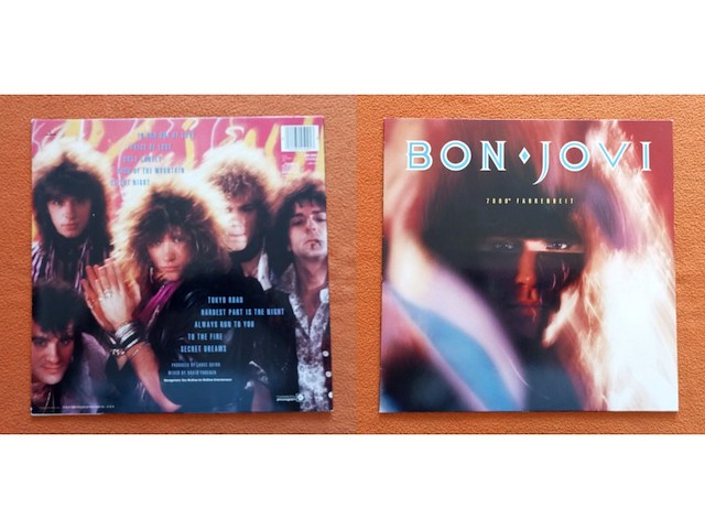 BON JOVI - 7800° Fahrenheit (LP) Made in Holland