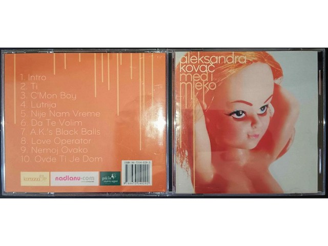 Aleksandra Kovac-Med i Mleko CD (2006)