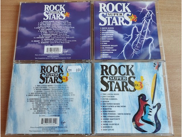 Rock Superstars Vol.2&;3 - Various Artists