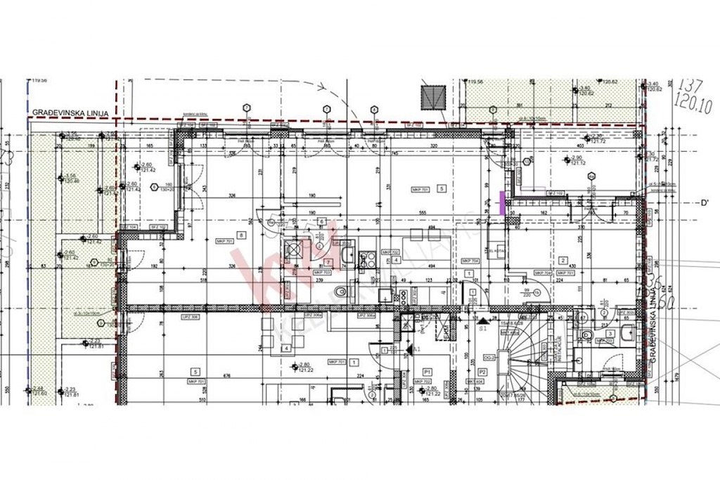 Trosoban, adaptibilan, 110m2, sa parking mestom