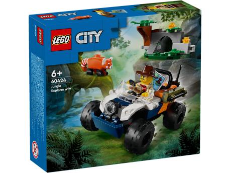 LEGO ATV ISTRAŽIVAČ DŽUNGLE – MISIJA CRVENI PANDA (60424)